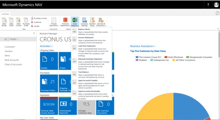 Business Central | Actualité | Nouveautés Dynamics NAV 2018
